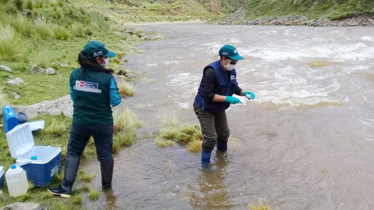 Monitoreo de calidad de agua en la cuenca interregional Mantaro | ANA web - Autoridad Nacional ...